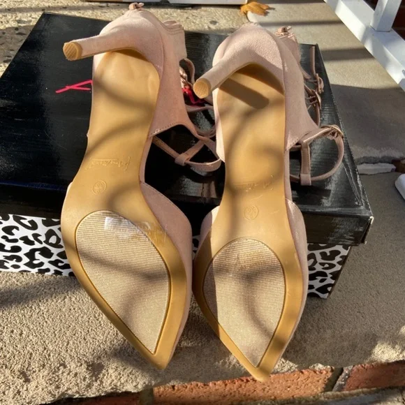 Anne Michelle | Shoes | Anne Michelle Stiletto Blush Pink Heels | Poshmark